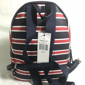 Tommy Hilfiger | Bags | Tommy Hilfiger Womens Striped Mini Backpack ...